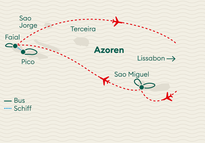 Azoren Rundreisen & Inselhüpfen | Vögele Reisen